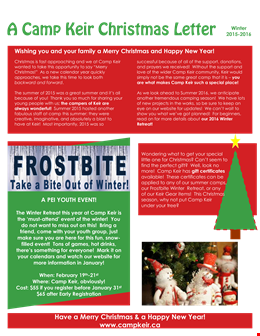Merry Christmas Letter Template Create Personalized Christmas Letters