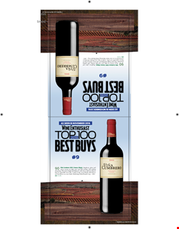 Table Tent Template Cherry Flavors Cumanbero Crianza