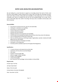 Nail Tech Job Description