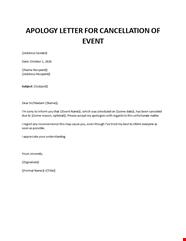 Regret Letters For Not Attending Event Cheltenham Westend Partnership