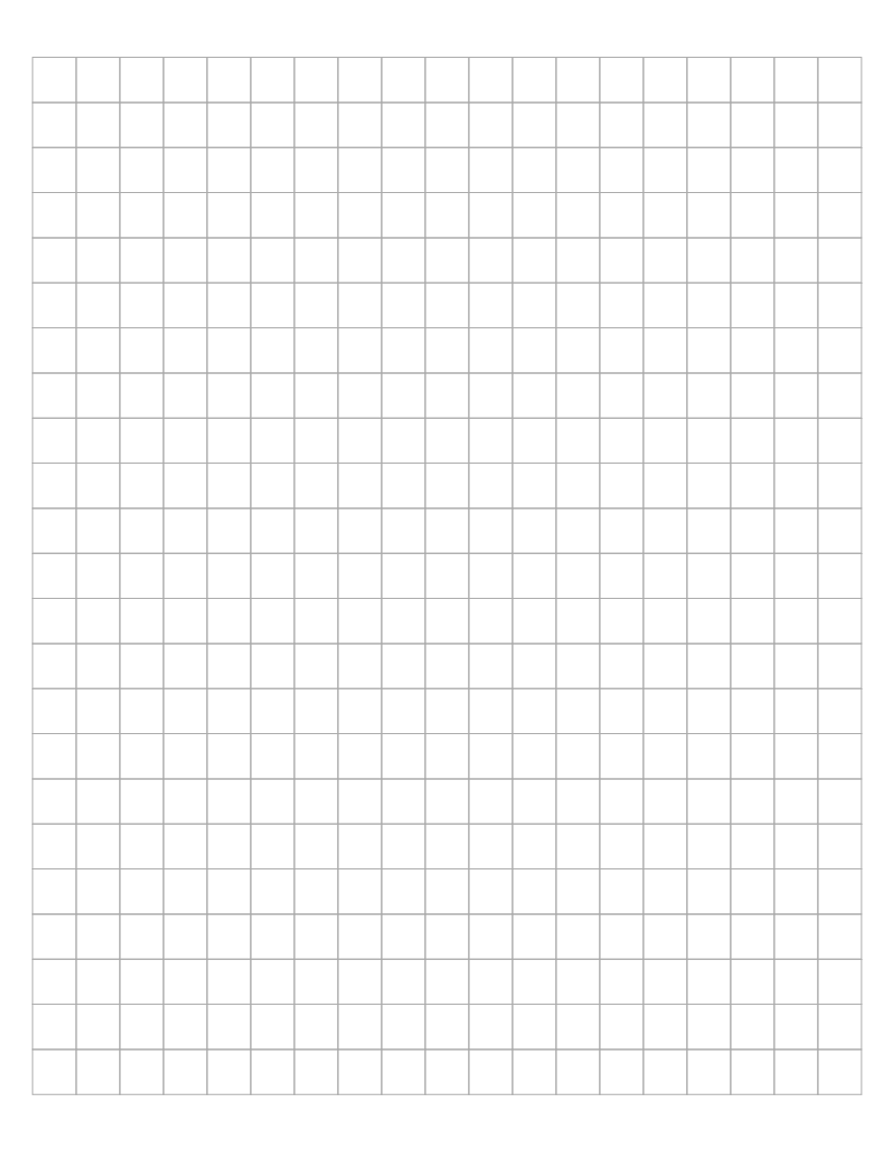 Large Graph Paper for Data Visualization and Sketching - Free Printable ...