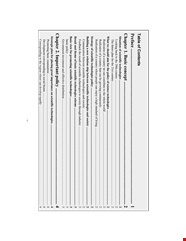 Table Of Contents Template PDF Policy Basic Scientific Technologies Promoting