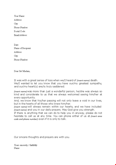 Small Envelope Template