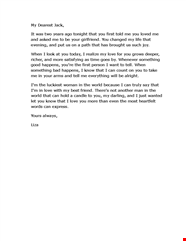 Create Something Special In This World With Our Love Letter Template Create Something Special In This World With Our Love Letter Template