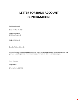Bank Confirmation Letter Template For Audit Onvacationswall