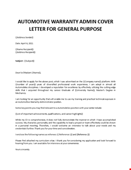 Office Assistant Cover Letter No Experience