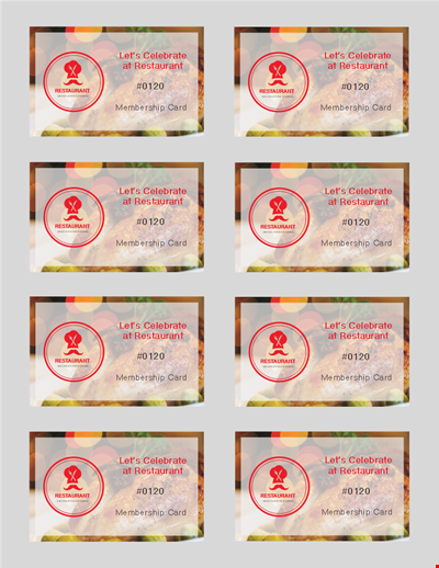 Membership Card Design Template - Create Professional and Customizable ...