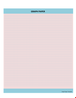 Printable Graph Paper Template Free Download