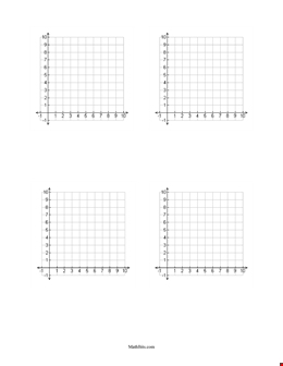 Free Printable Graph Paper Template Customizable With Axis Mathbits