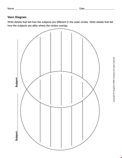 Best Venn Diagram Template: Examples & How to Change Them