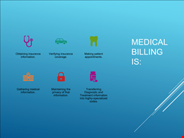Medical Billing Teaching Program Example PPT