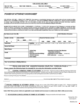 Get The Legal Power You Need With A Power Of Attorney Document Top