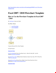 Excel Flow Chart Template Click And Create Flowcharts With Custom Shapes Excel Flow Chart Template Click And Create Flowcharts With Custom Shapes