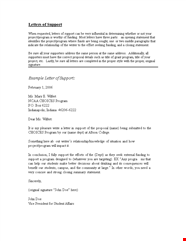 Letter Of Support For Your Project Get The Funding You Need Letter Of Support For Your Project Get The Funding You Need