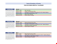 Event Schedule Payment Reports January Monthly Event Schedule Payment Reports January Monthly