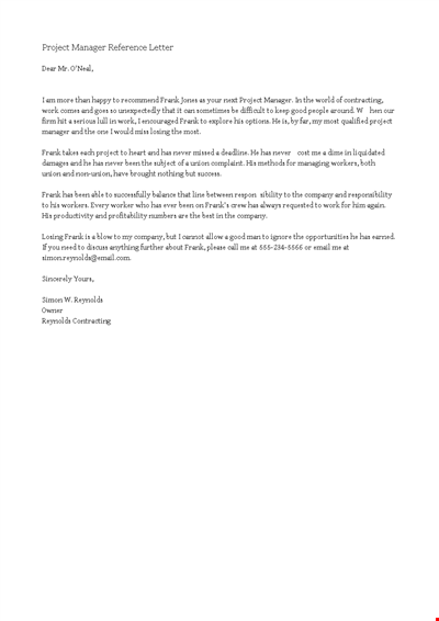 Expert Letter Of Recommendation For Your Program