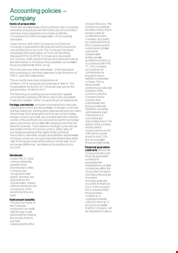 Company Accounting Policy Template Manage Financial Statements With Ease