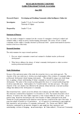Research Project