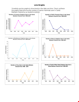 Line Graph Chart Template