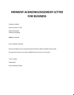 Confirm Of Receipt Payment Email