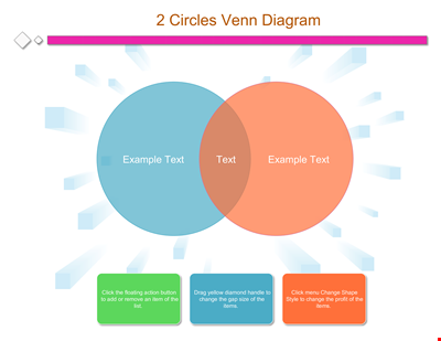 Venn Diagram Example with Table