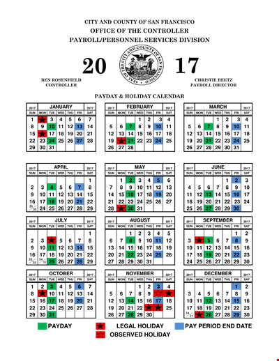 Upcoming Event Calendar Template