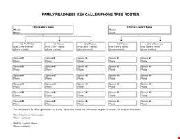 Phone Tree Template Easily Organize Calls With This Efficient Tool