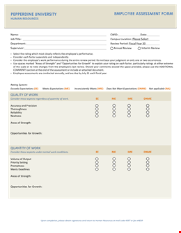 Effective Performance Review Examples For Employee Growth In Key Areas