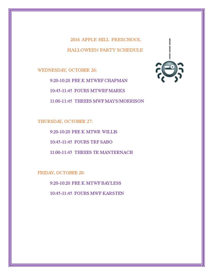 Plan Your Epic Halloween Party with Our Halloween Party Schedule Template