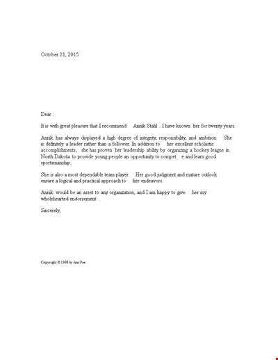 Last Day resignation Letter Template