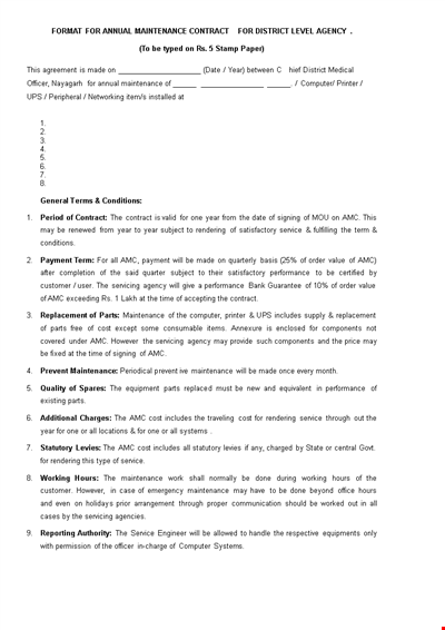 Personal Installment Loan Agreement template