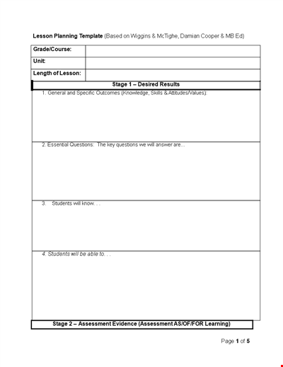 Fitness Class Template