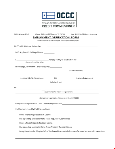 Job Application Sample