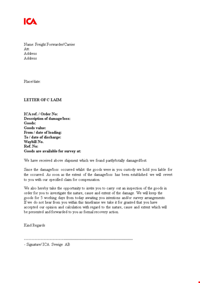 Bad Car Service Complaint letter