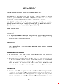 Loan Cancellation Letter