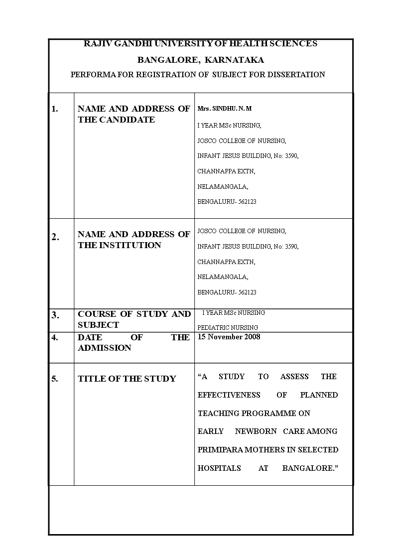 Creating A Problem Statement Template For Newborn Mothers A Guide For
