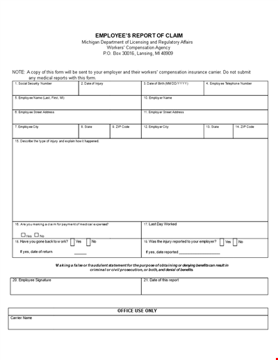Employment Application Template: Streamline Your Hiring Process with ...