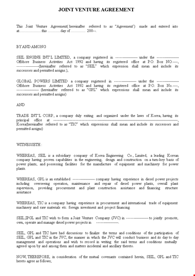 Contract Template for Contractors