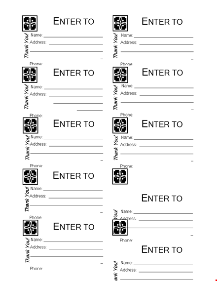 Customizable Raffle Ticket Templates - Choose from a Variety of Designs